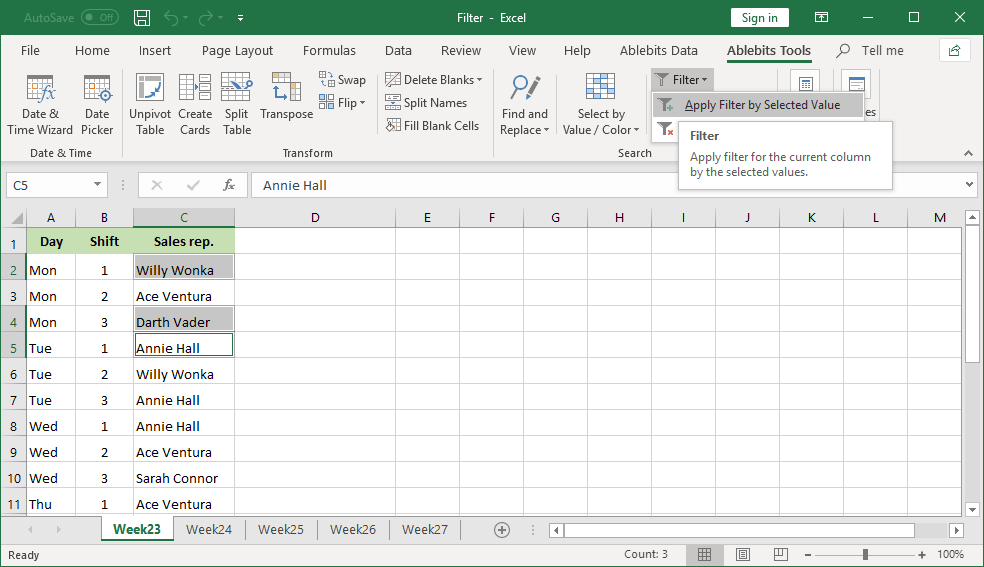 Ablebits Ultimate Suite For Excel 60 Professional Tools To Get More Power From Your Excel