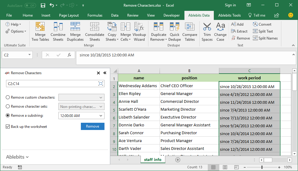 Ablebits Ultimate Suite For Excel 60 Professional Tools To Get