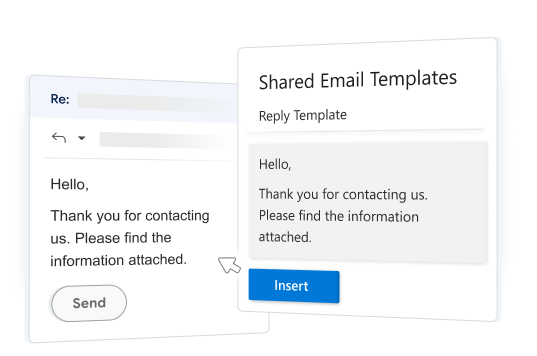 Gmail email templates: create, customize, share