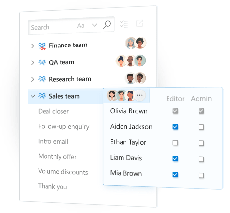 Gmail email templates: create, customize, share